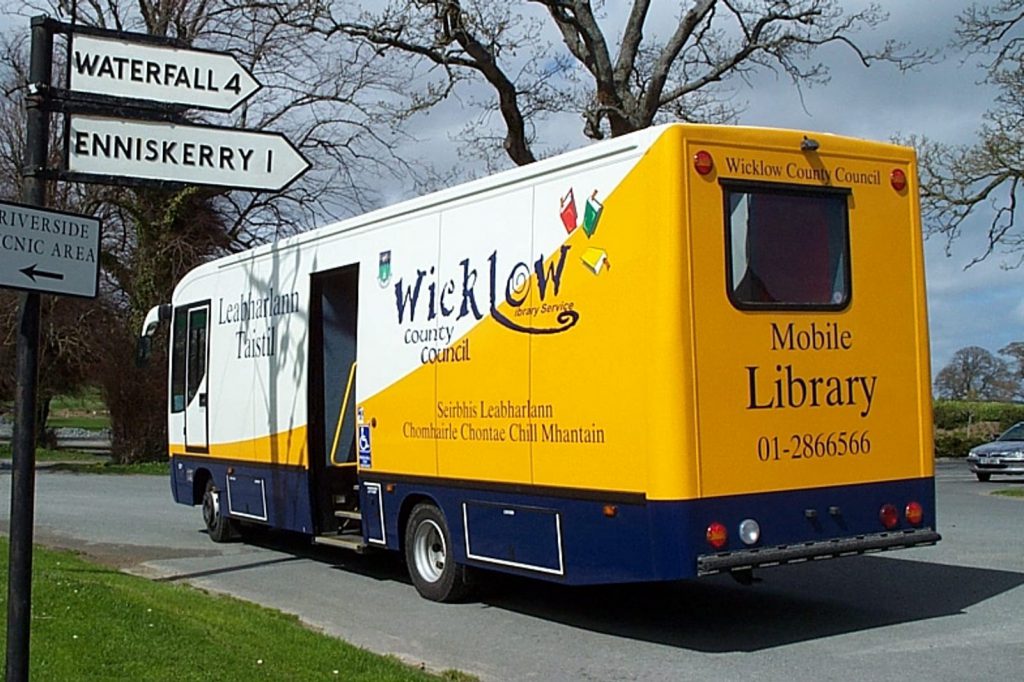 Mobile libraries and outreach vehicles for community services