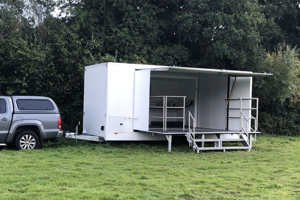 Draw bar trailers for many uses and markets from MVTech