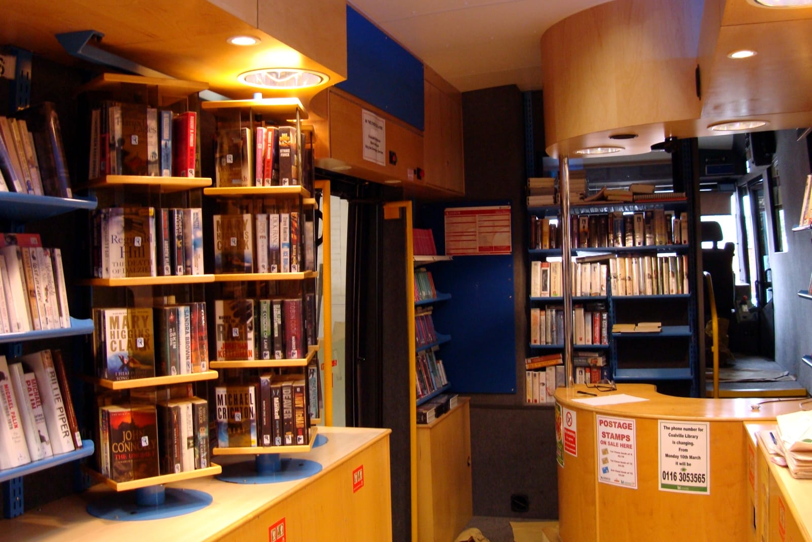 Mobile libraries and outreach vehicles for community services